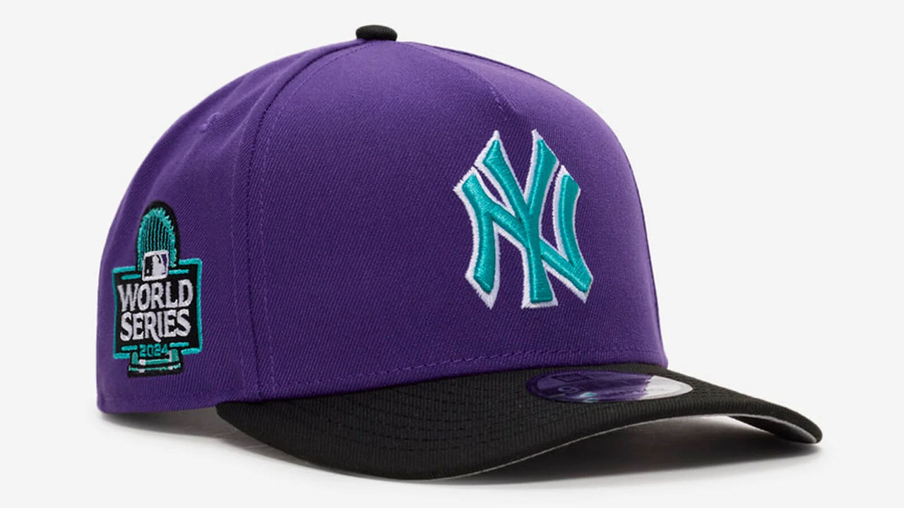 Air Jordan 5 Grape 2025 New Era A Frame Snapback Hats