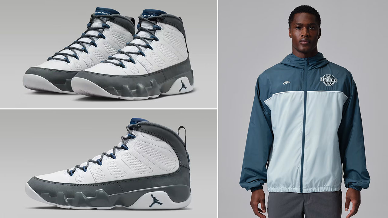 Air Jordan 9 Flint Grey 2026 Clothing and Outfits to Match