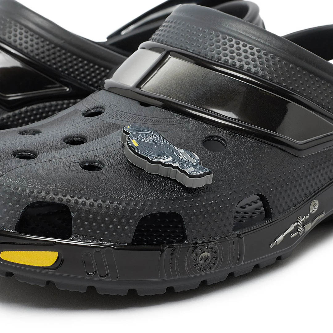 The Batman x Crocs Batmobile Classic Clogs Are Now Available