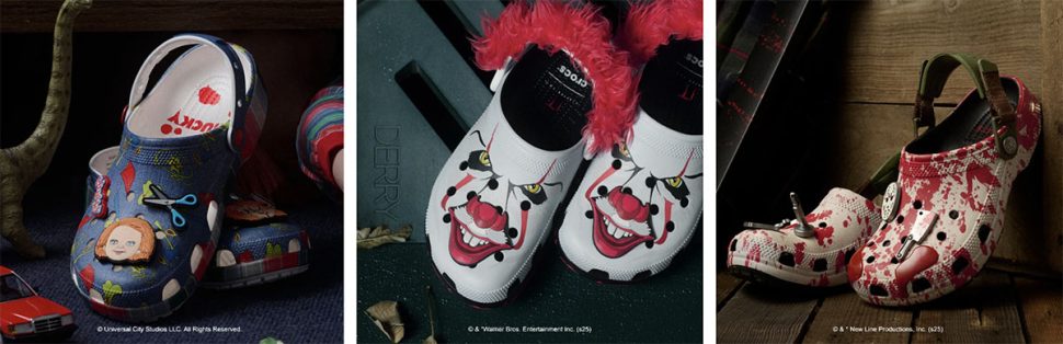 CROCS Horror 2025 Chucky Pennywise IT Friday the 13th Clogs