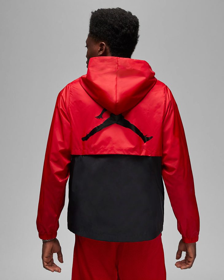 Jordan Essentials Woven Jacket Gym Red Black