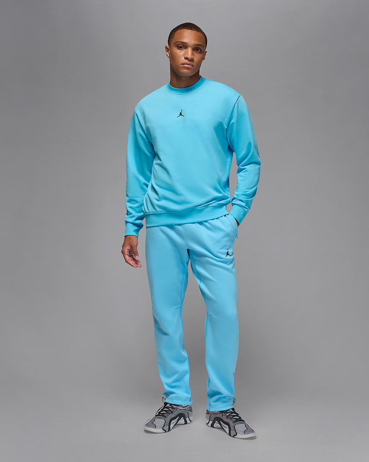 Jordan Sport Blue Chill Mens Clothing Collection