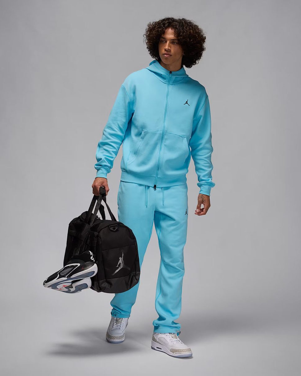 Jordan Sport Blue Chill Mens Clothing Collection