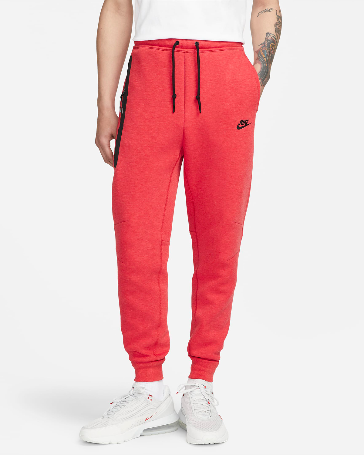 Nike Tech Fleece Clothing Light University Red Hoodies Pants