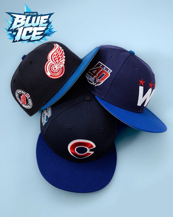 New Era Blue Ice NHL 59FIFTY Fitted Caps Hat Club