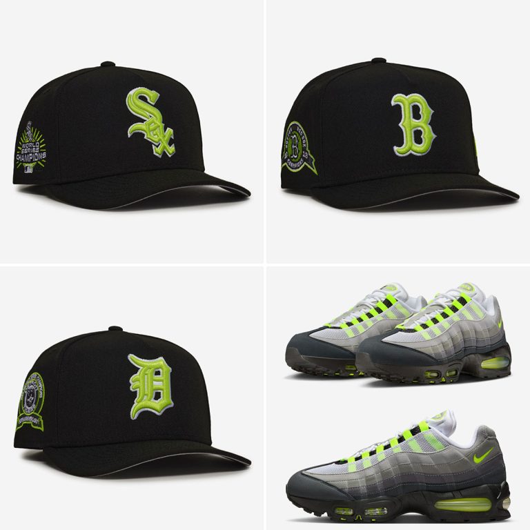 Nike Air Max 95 OG Neon 2026 x New Era Snapback Hats