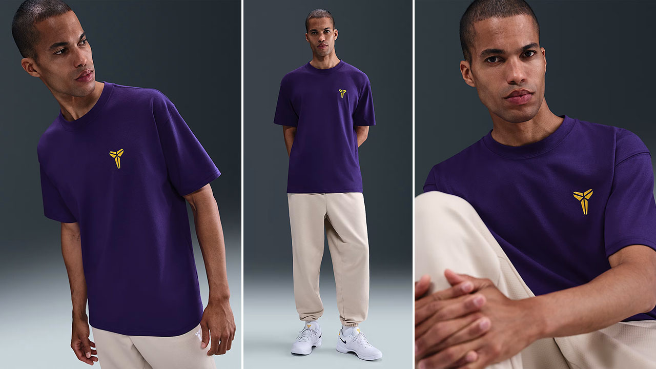 Nike Kobe 9 Hyper Grape Shirts Clothing | SportFits.com