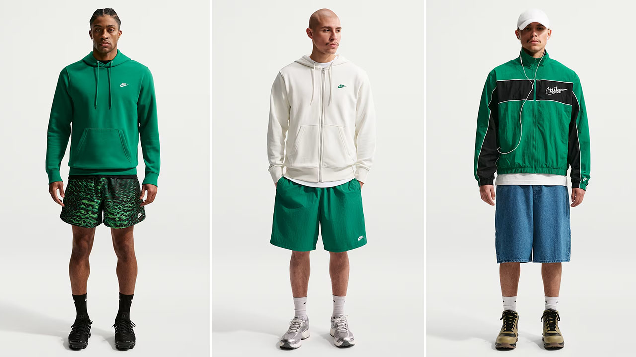 Nike Malachite Green Clothing Sneakers Outfits Spring 2026
