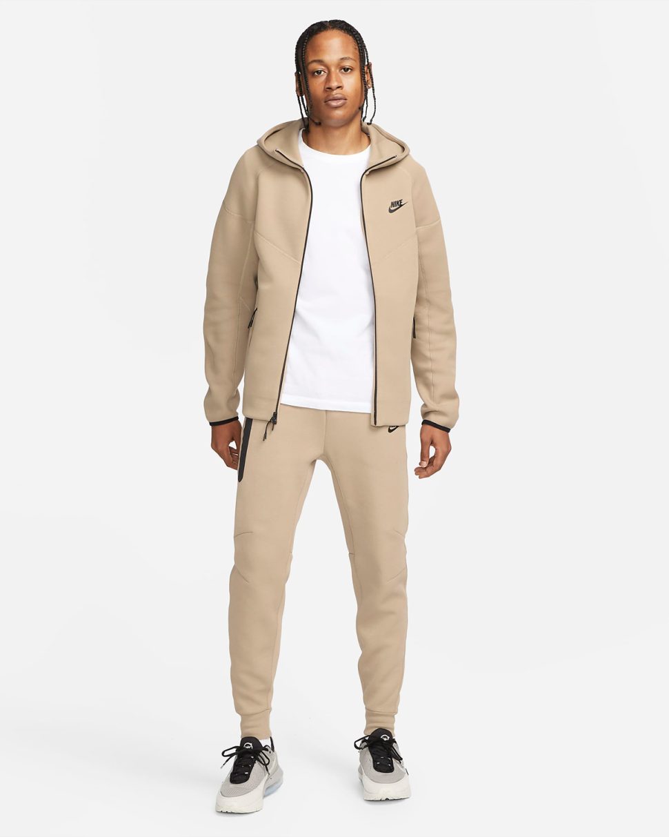 Nike Tech Fleece Clothing Khaki Hoodies Pants Shorts Outfits