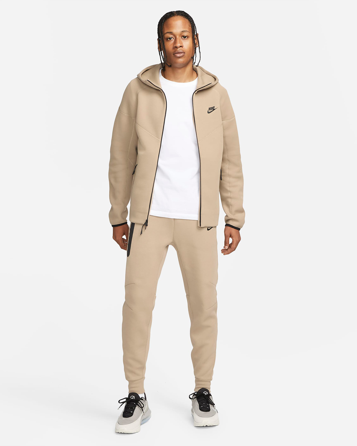 Nike Tech Fleece Clothing Khaki Hoodies Pants Shorts Outfits