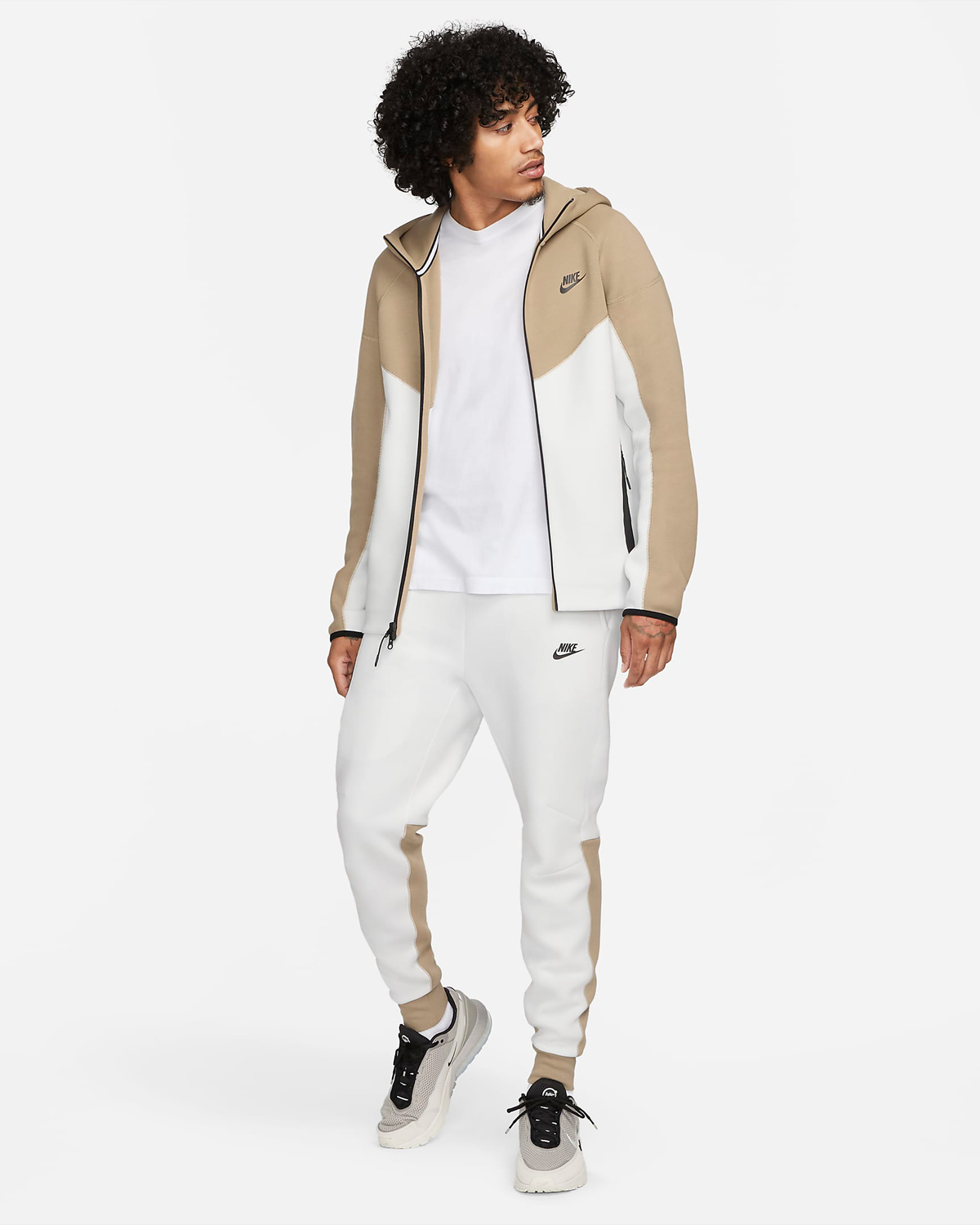 Nike Tech Fleece Clothing Khaki Hoodies Pants Shorts Outfits