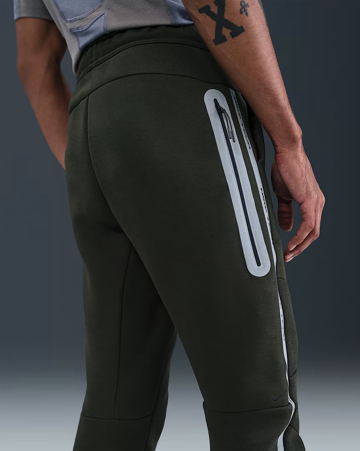 Nike Tech Fleece Reflective Mens Hoodies and Jogger Pants