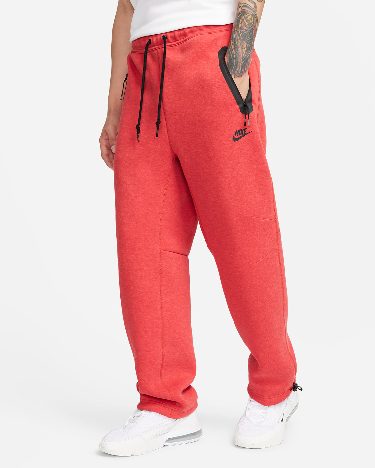 Nike Tech Fleece Clothing Light University Red Hoodies Pants