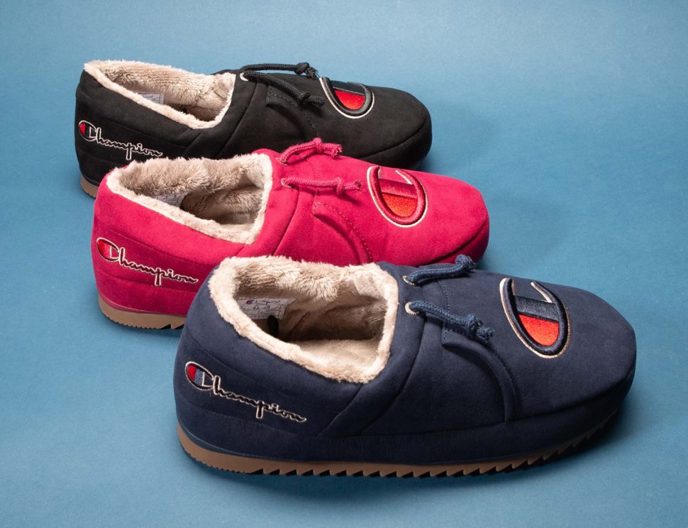 Champion University Microsuede Slippers