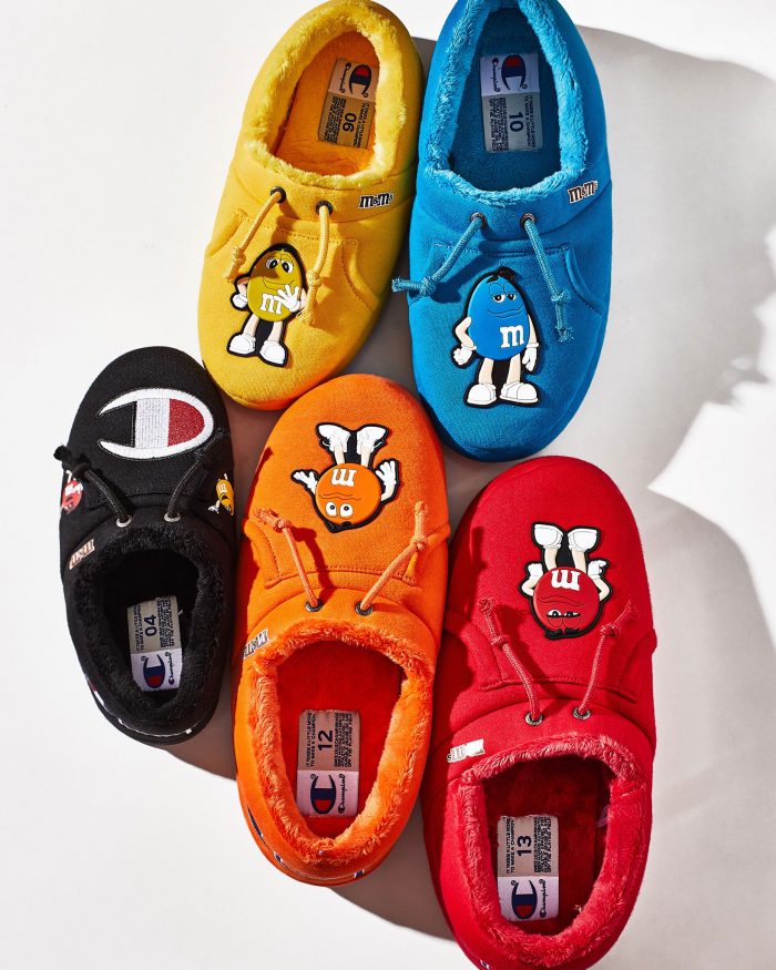 Champion x M&Ms Slippers and Slides | SportFits.com
