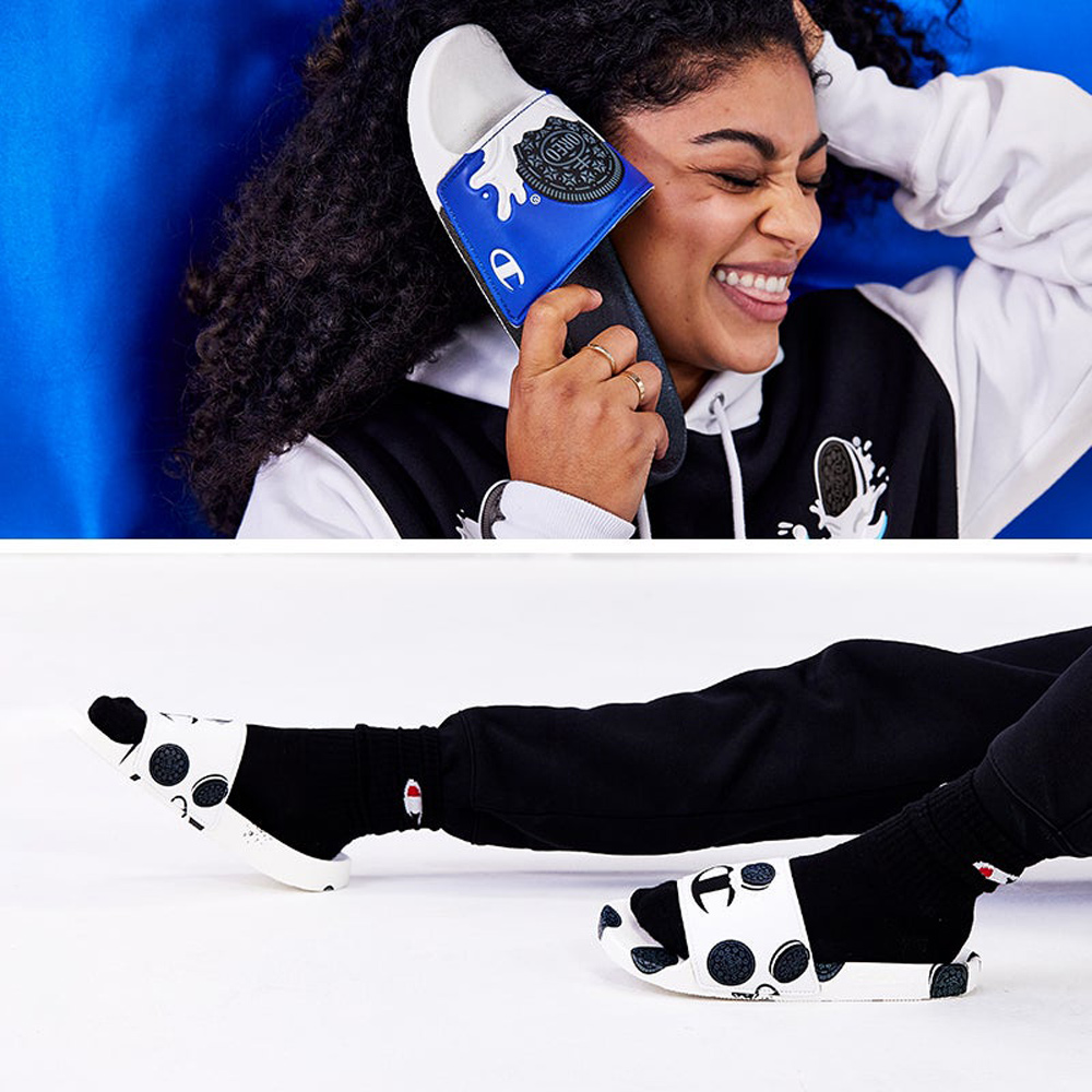 Champion OREO Shirt Slides Clothing
