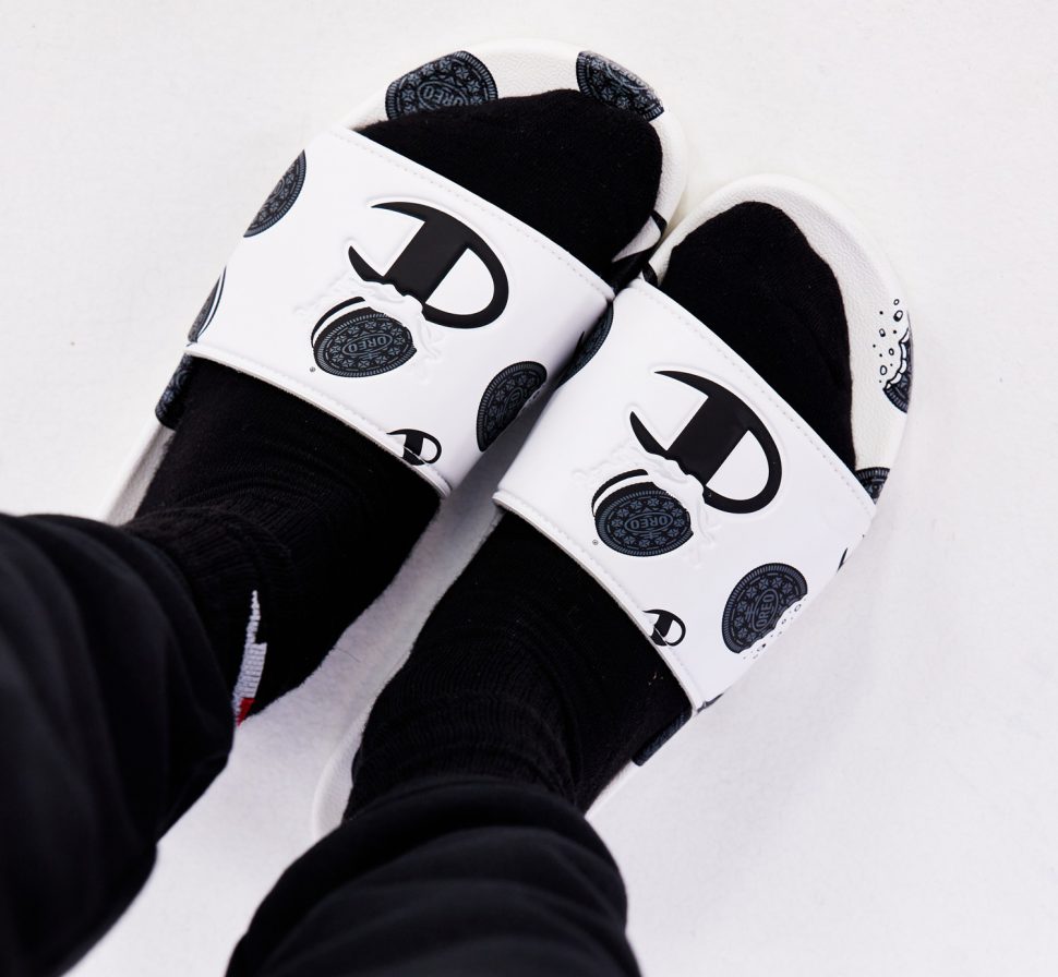 Champion OREO Shirt Slides Clothing