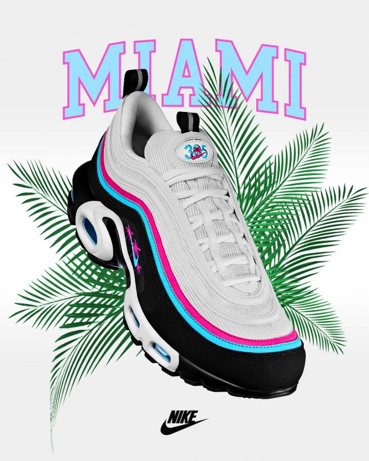 Nike Air Max 97 Plus Miami Away Clothing Match | SportFits.com