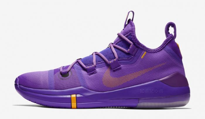 Nike Kobe AD Lakers Hyper Grape Purple Gold | SportFits.com