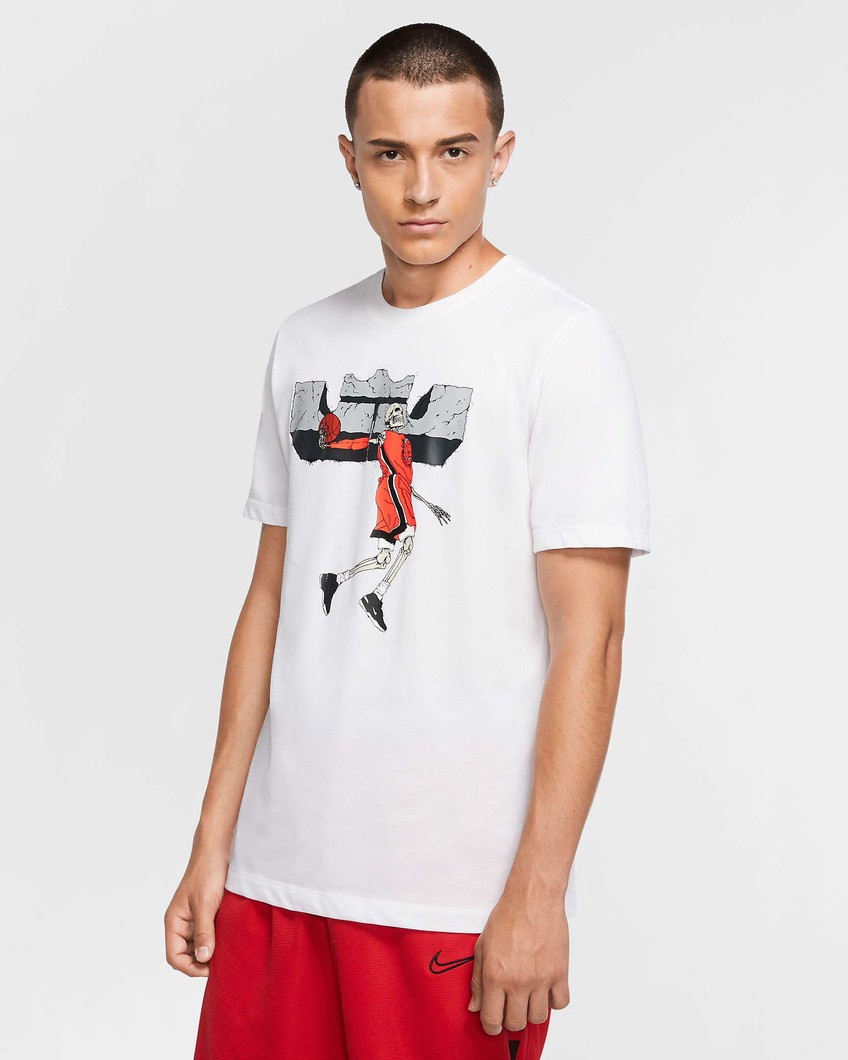 Nike LeBron Skeleton Dunk Shirt | SportFits.com