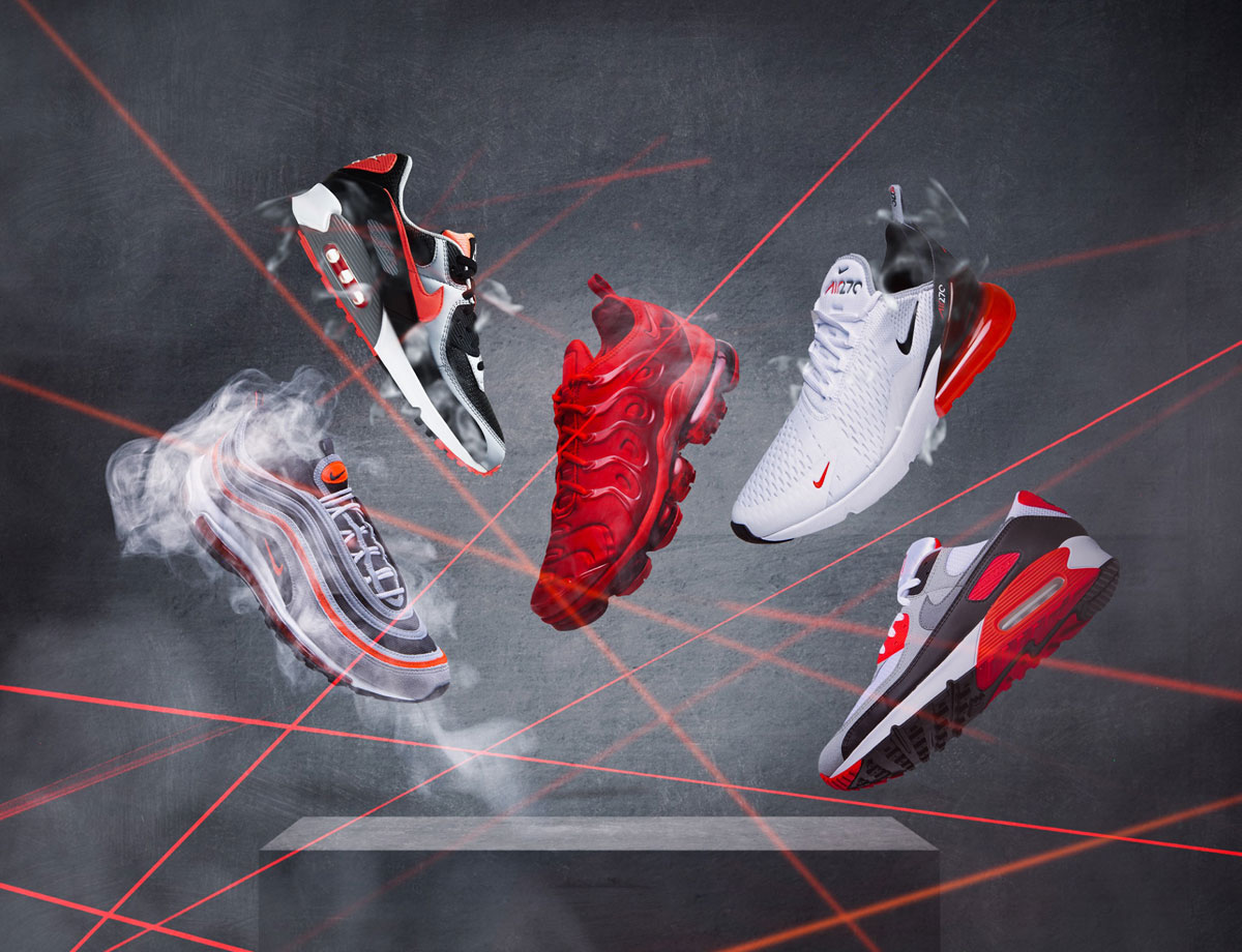 Nike Air Max Radiant Red Shoes Shirt Hoodie | SportFits.com