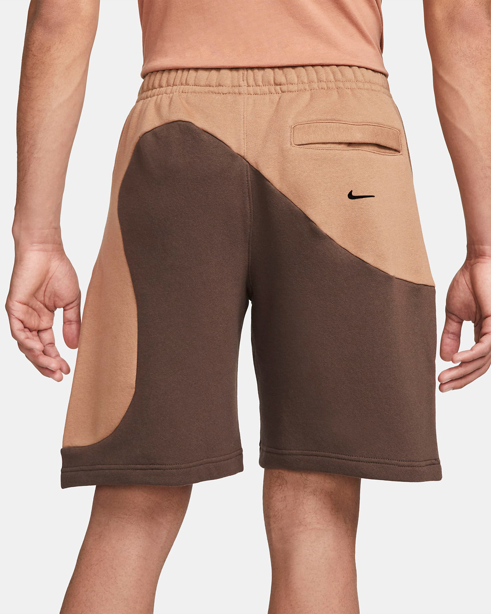 Nike Color Clash Clothing in Archaeo Brown and Baroque Brown