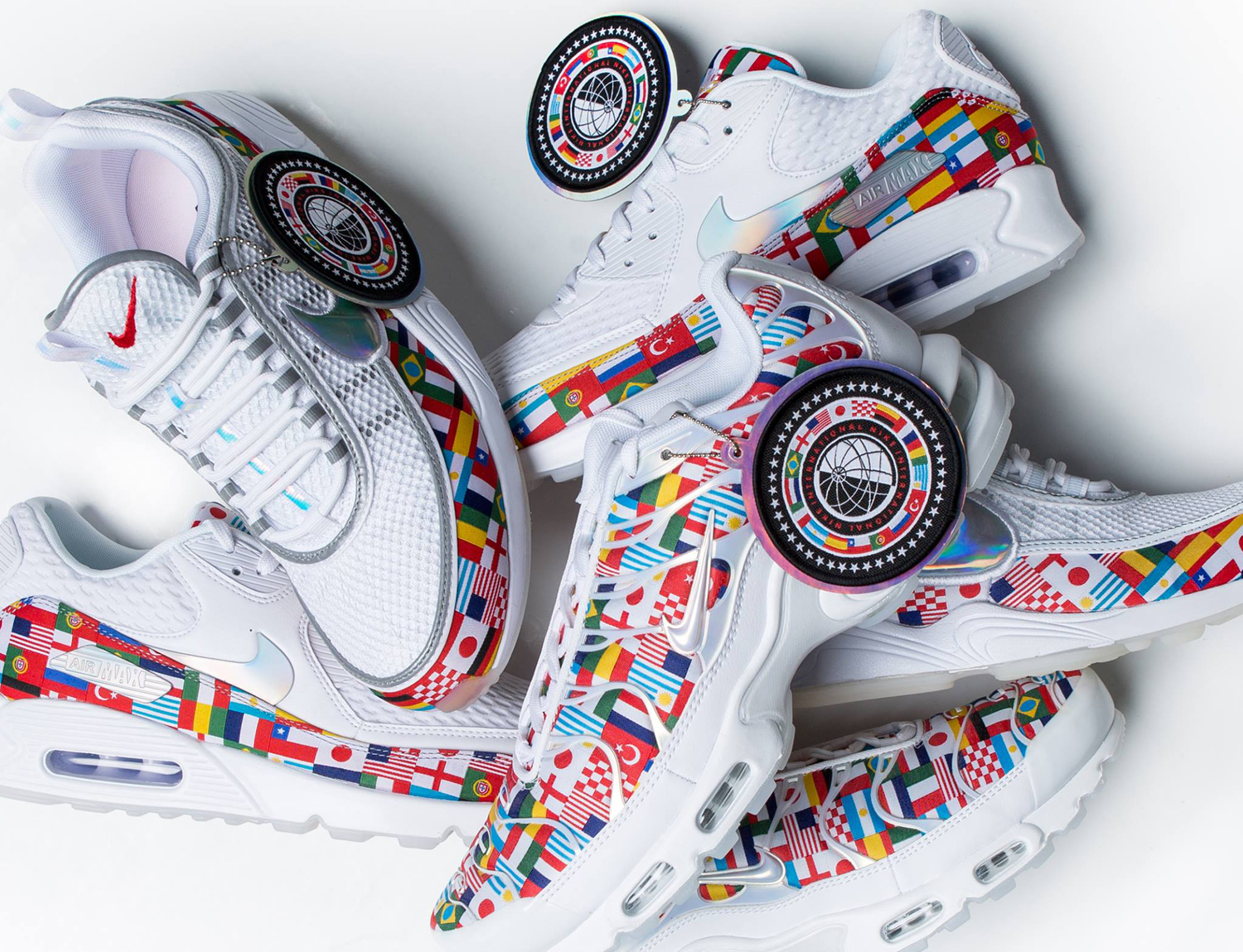 Nike One World Flag Sneakers and Clothing | SportFits.com