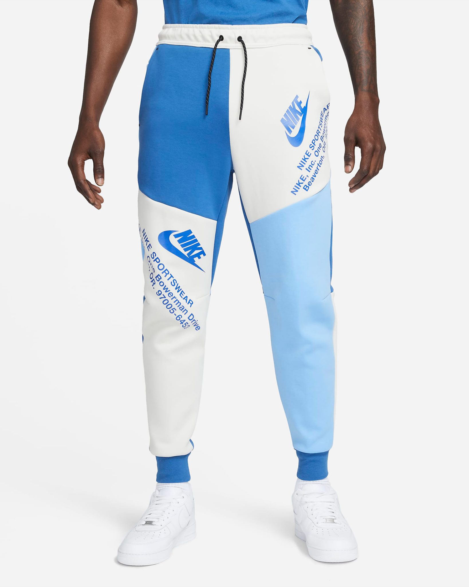 Nike Tech Fleece Pants Dark Marina Blue University Blue