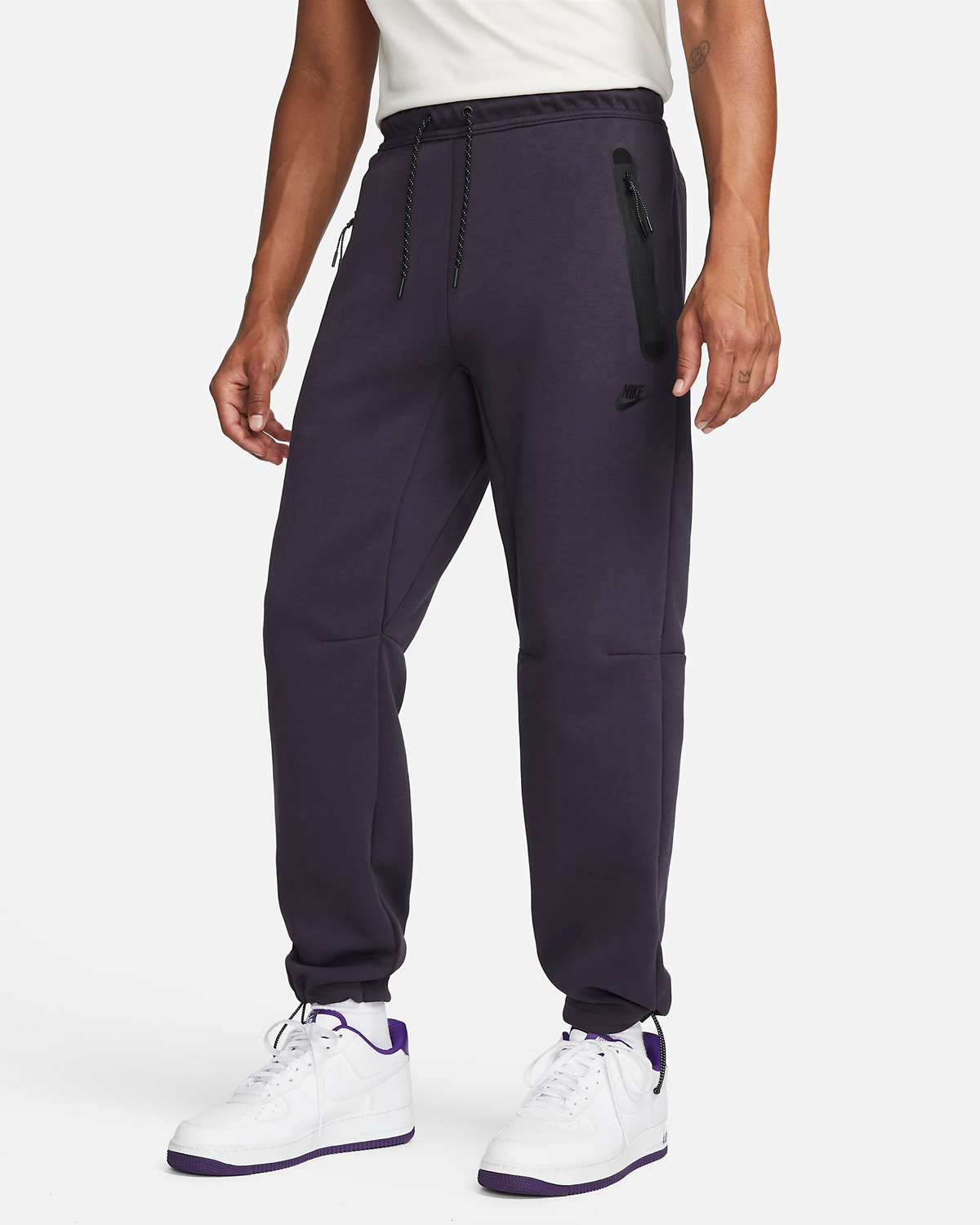 Nike Tech Fleece Hoodie and Pants Available in Cave Purple