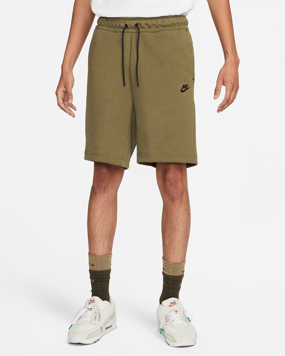 Where to Buy Nike Tech Fleece Clothing in Alligator Olive Green